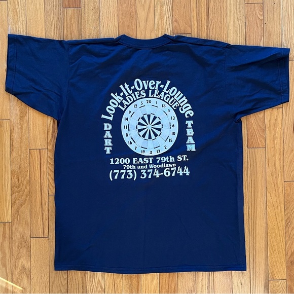 Fruit of the Loom | Tops | Vtg Chicago South Side Dart League Tshirt ...